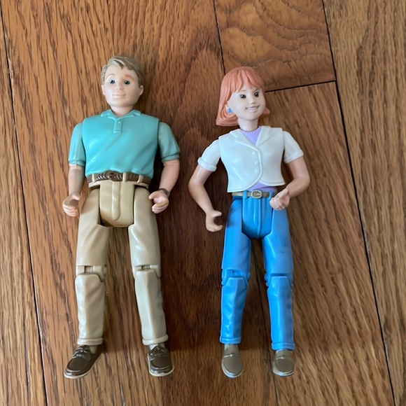Fisher-Price | Toys | Fisher Price Loving Family Dollhouse Father And Mother Figurines | Poshmark